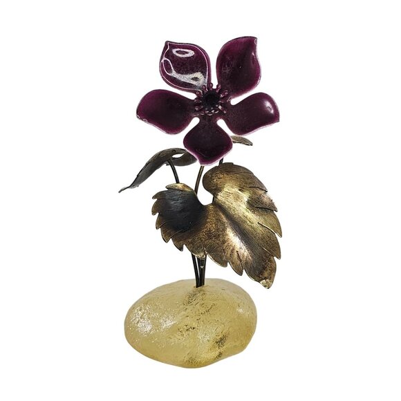 Bovano of Cheshire | Accents | Vintage Bovano Of Cheshire Enamel Flower ...